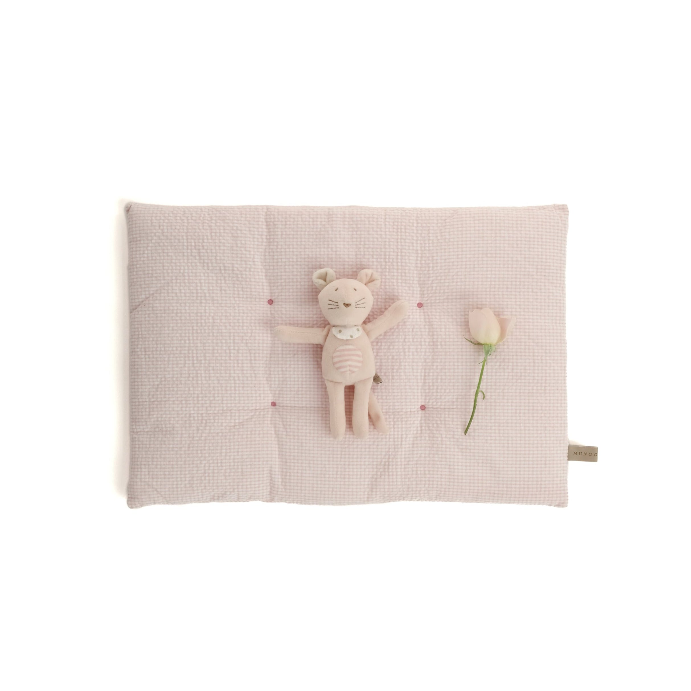 Mae the Mini Mouse Dog Toy Pink | Mungo & Maud
