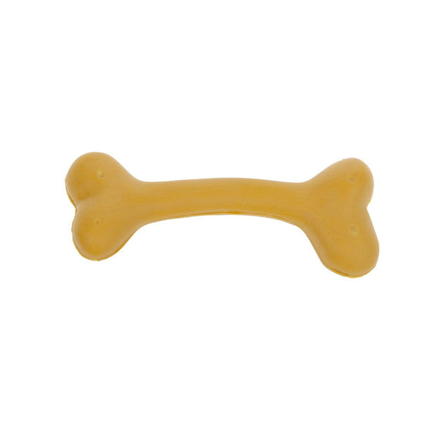 Rubber Bone Dog Toy Cashew Scented | Mungo & Maud