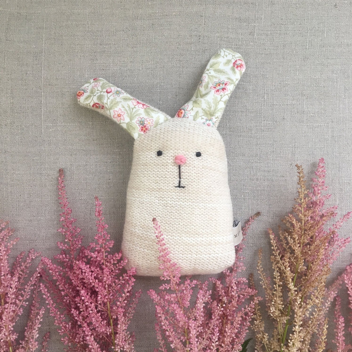Knitted Rabbit Dog Toy | Mungo & Maud